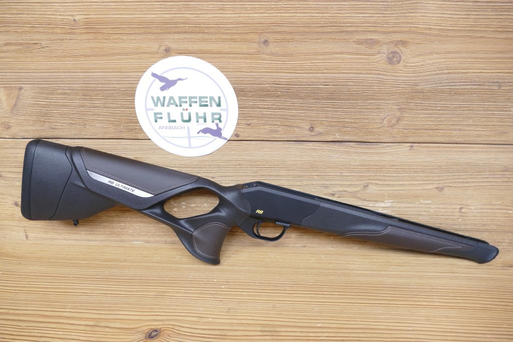 Blaser R8 Ultimate Leder cocoa Schaft & System LINKS Neuheit Waffen Flühr Ansbach - eGun