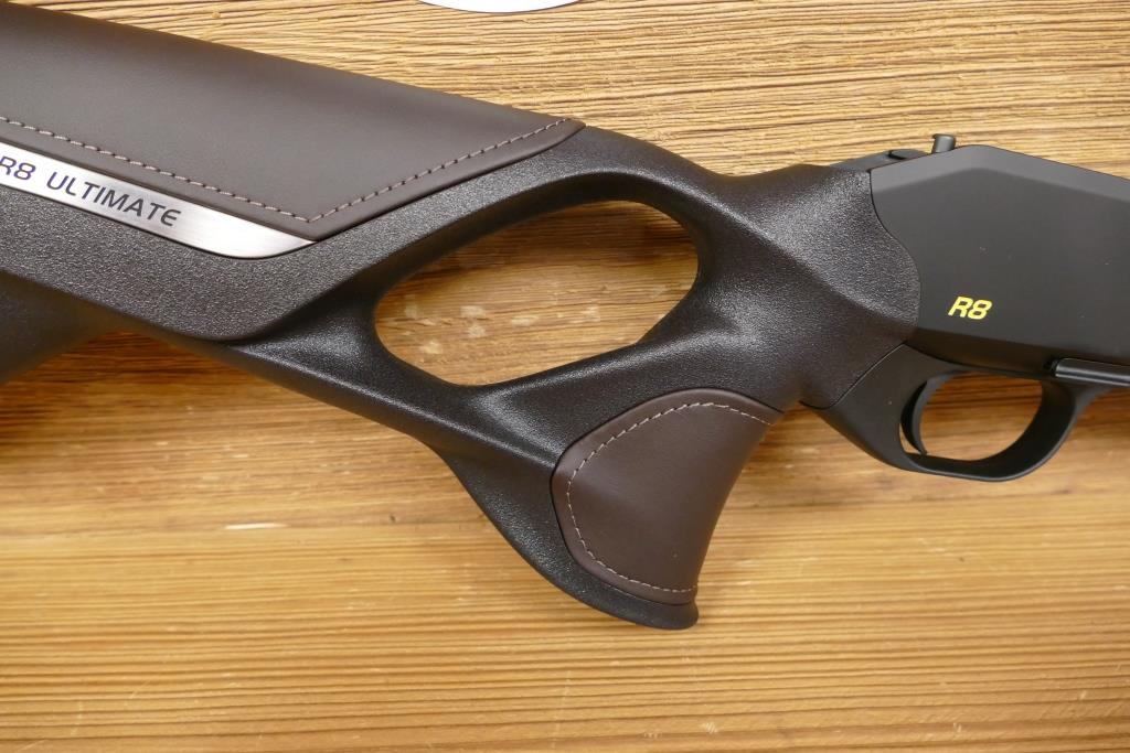 Blaser R8 Ultimate Leder cocoa Schaft & System LINKS Neuheit Waffen Flühr Ansbach - eGun