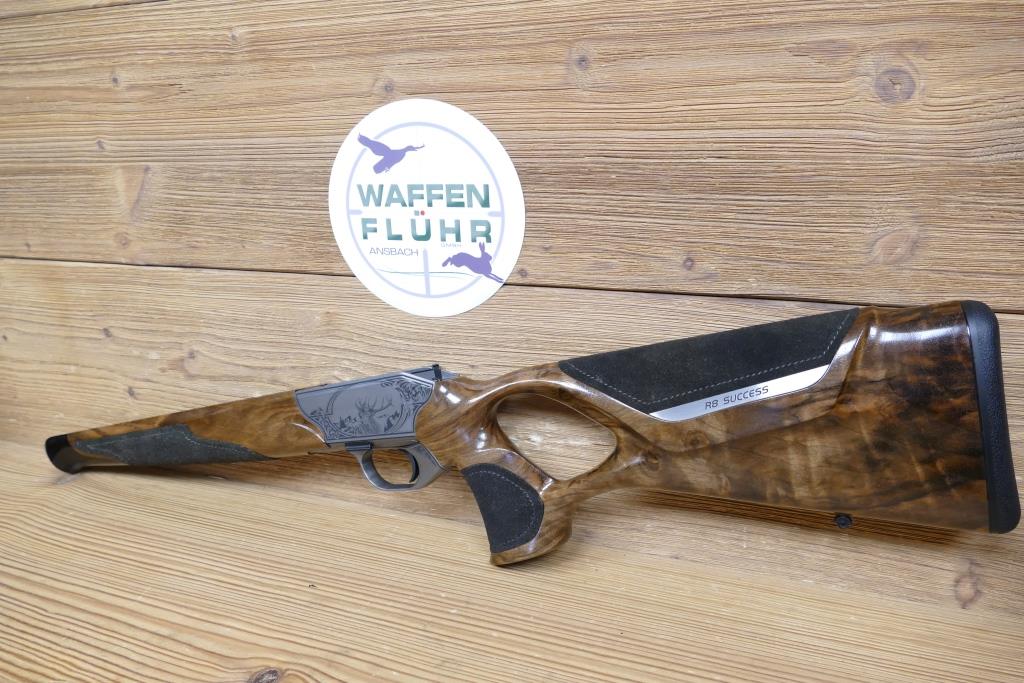 BLASER R8 Success Luxus Hirschleder Leder Schaft mit System Neuware WAFFEN FLÜHR ANSBACH - eGun