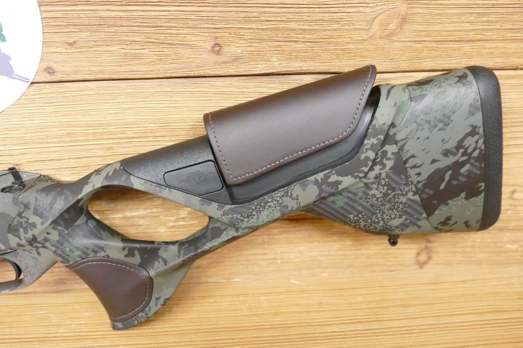 Blaser Custom R8 Carbon Huntec Leder cocoa Schaft mit System NEU WAFFEN FLÜHR ANSBACH - eGun