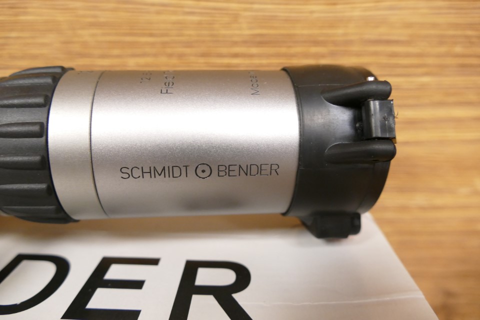 Schmidt u. Bender Field Target FT II Sport 12,5-50x56 FT 3 silber ...