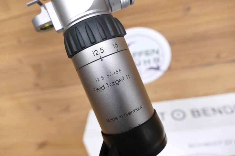 Schmidt u. Bender Field Target FT II Sport 12,5-50x56 FT 3 silber ...