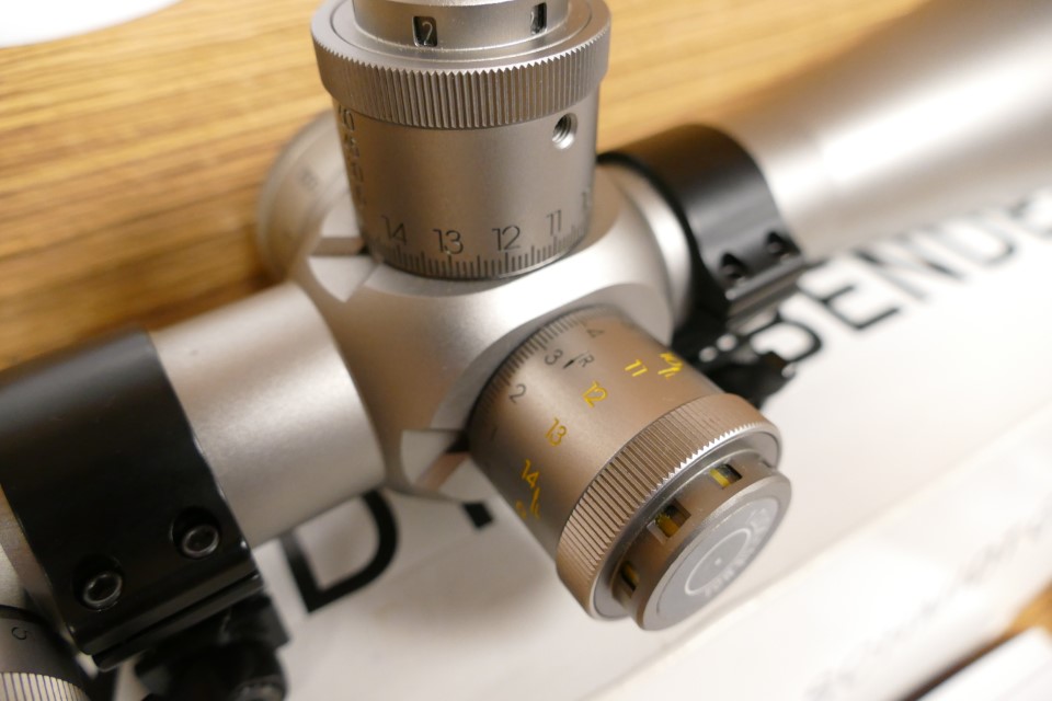 Schmidt u. Bender Field Target FT II Sport 12,5-50x56 FT 3 silber ...