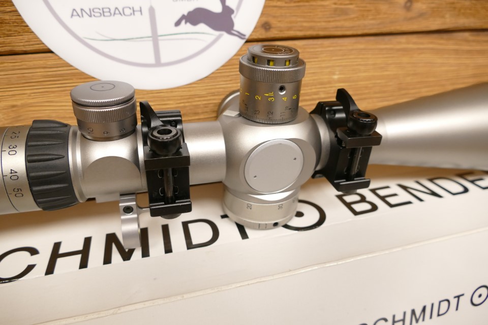 Schmidt u. Bender Field Target FT II Sport 12,5-50x56 FT 3 silber ...