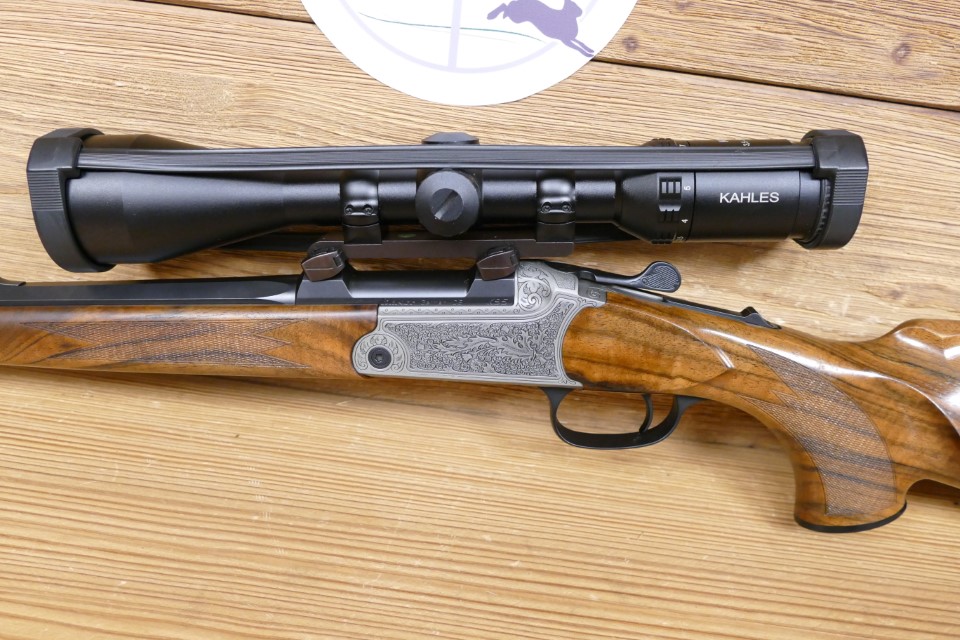 BLASER K95 Stutzen Luxus Achtkant 6,5x55 inkl. Kahles KXi 3,5-10x50 ...