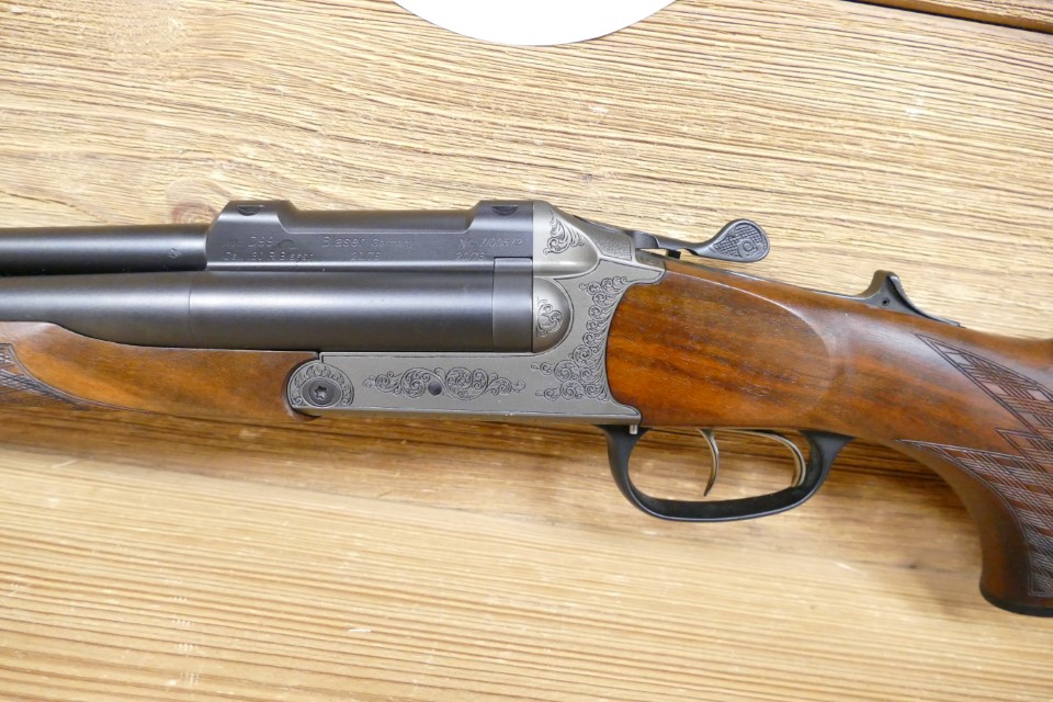 Blaser Drilling D99 Luxus Kal. .30 R Blaser u. 20/76 Handspannung WAFFEN FLÜHR ANSBACH - eGun